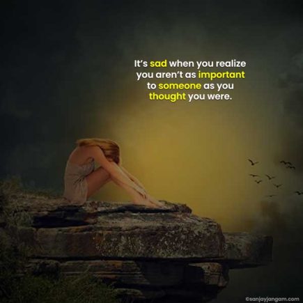 Sad Quotes in English | 1100+ Sad Status in English